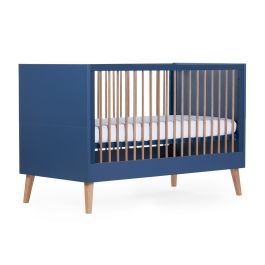 Bold Blue - Cot Bed - 70x140 Cm + Slats | Childhome.com